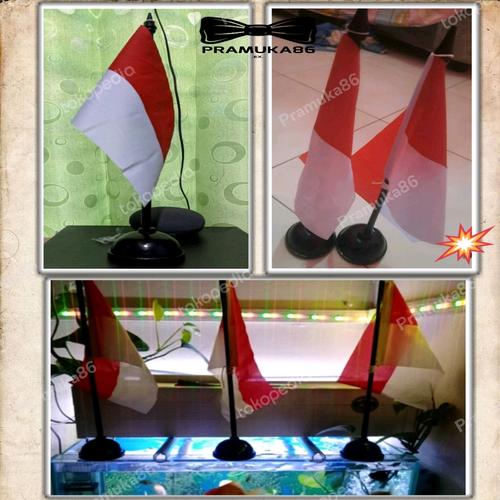 Jual Bendera Merah Putih - Bendera Meja - Bendera Kantor - Bendera ...