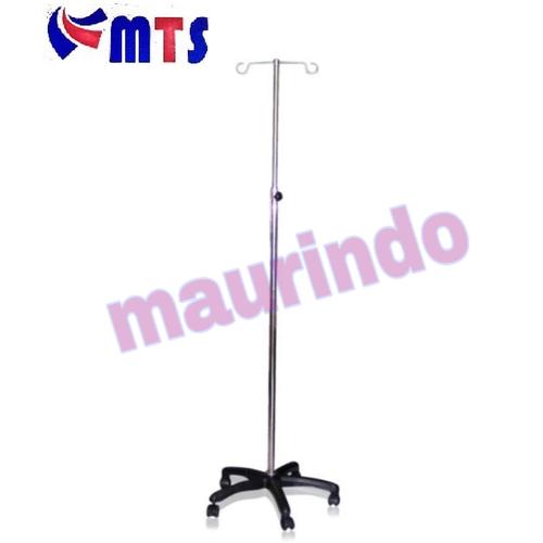 Jual Tiang Infus Kaki 5 Roda Plastik Standar Standard Infus Stainless ...