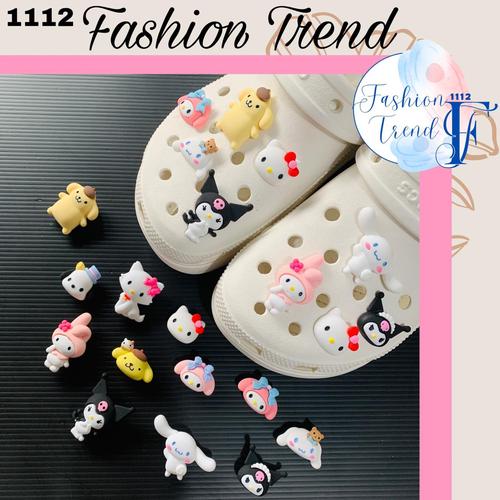 Jual Jibbitz crocs hiasan sendal karakter kuromi and friends - Kuromi 1 ...