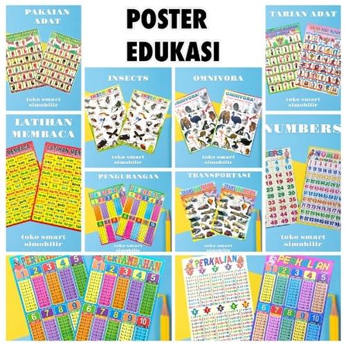 Jual POSTER EDUKASI - Tarian Adat - Kota Surabaya - DarkGrey Store ...