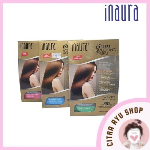 Jual Inaura Obat Smoothing One Step (step 1 & step 2) 130 gram ...