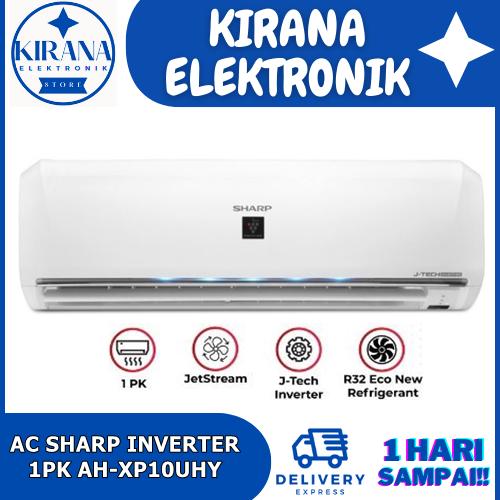 Jual AC SHARP INVERTER 1 PK AH-XP10UHY AC NEW SPLIT J-TECH PLASMACLUSTER - Jakarta Barat ...