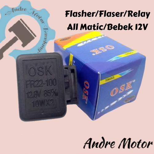 Jual Flasher Flaser Relay Sein Sen 12V Universall Matic/Bebek Merk OSK ...