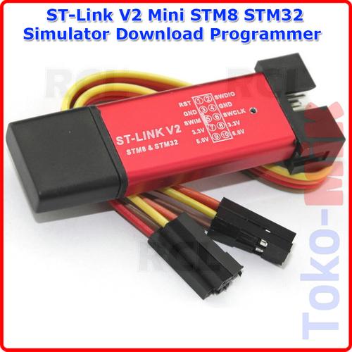 Jual ST-LINK V2 STLink ST Link USB STM8 STM32 Simulator Download Programmer - Jakarta Barat ...