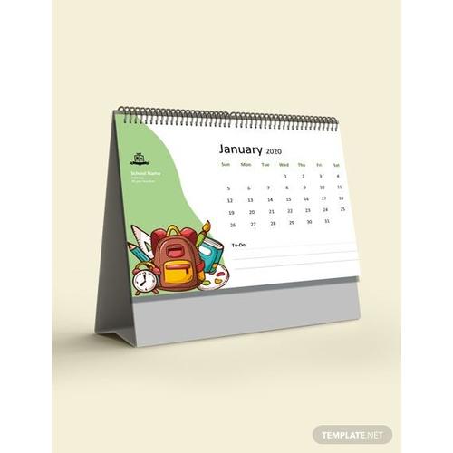Jual Kalender Meja Tatakan Linen 14 Lembar 2 Muka Bahan Art Carton 230 ...