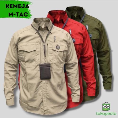 Jual Kemeja Mtac Tactical Pdl Lapangan outdoor Seragam Kerja Panjang ...