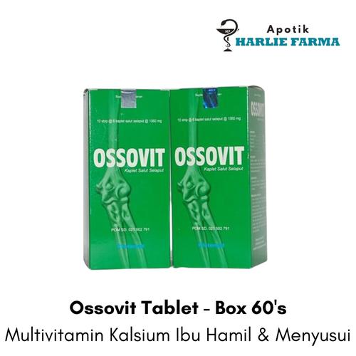 Jual Ossovit Tablet Strip Box - Suplemen Multivitamin Kalsium - Tablet ...
