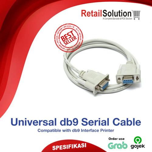 Promo Universal Cable Kabel Printer Serial RS23 DB9 DB25 - DB9-DB9 - Kota Bandung - Retail ...