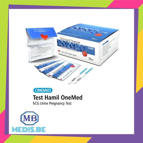 Jual TES KEHAMILAN HCG ONEMED STRIP BOX - Kota Surabaya - Medis be ...