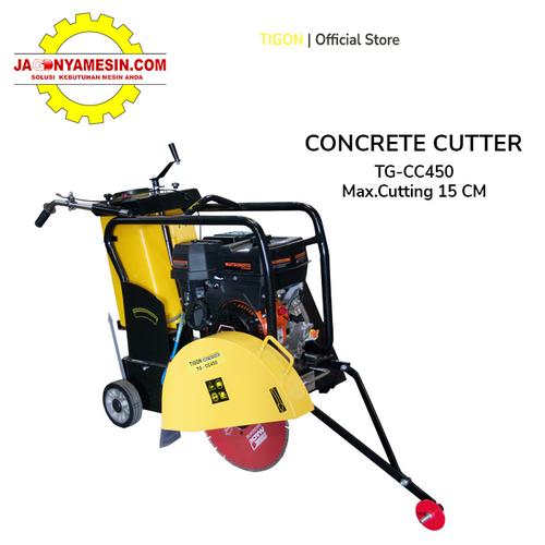 Jual TIGON MESIN CONCRTE CUTTER TG-CC450 POTONG ASPAL DAN BETON - BLADE ...
