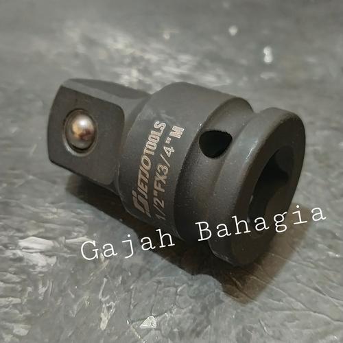 Jual Adaptor impact 1/2 F x 3/4 M Socket adapter Sambungan sok 1/2 to 3 ...
