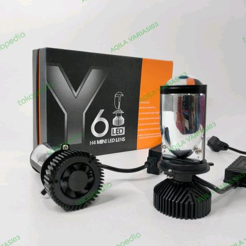 Jual LAMPU LED MINI PROJI H4 MINI LENS Y6D 50 WATT SUPERTERANG ...