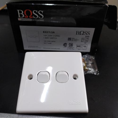 Jual saklar seri Boss B32/1/2A 1 way putih - Jakarta Selatan ...
