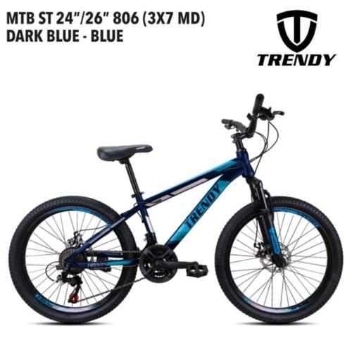 Jual Sepeda Gunung MTB Federal 24 26 inch Dewasa TRENDY - Biru, 26 ...