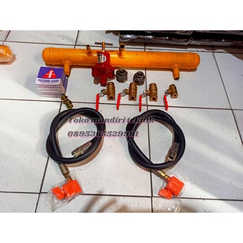Jual paket hemat instalasi tabung gas LPG 12kg 2 titik tabung - Jakarta ...