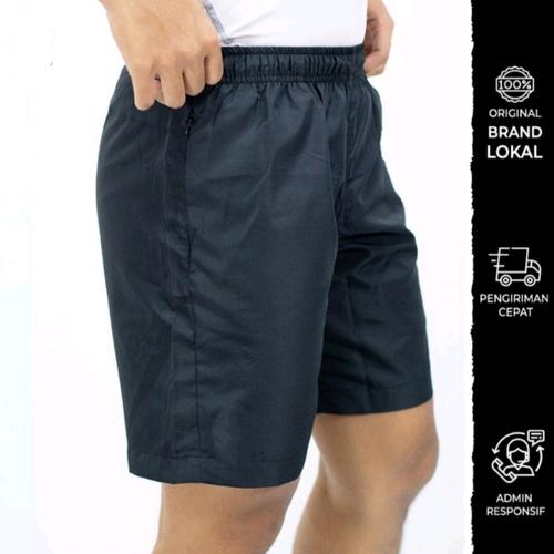 Jual celana parasut pendek / celana kolor pria - Dongker, M - Kab ...