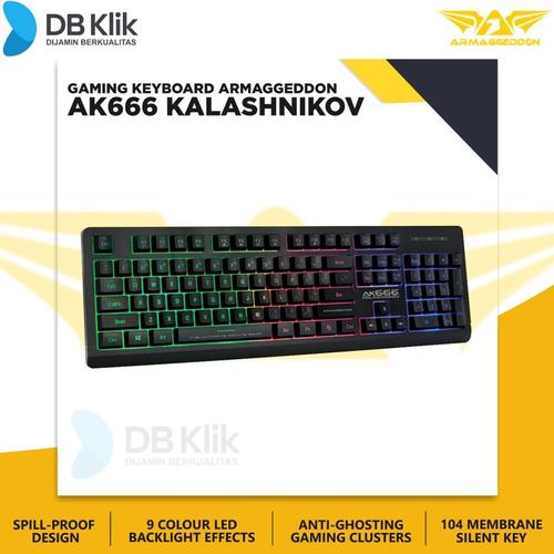 Jual Keyboard Gaming Armaggeddon AK666 Kalashnikov - Armagedon AK-666 ...