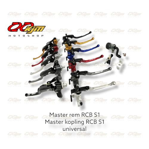 Jual Master Rem Kanan RCB S1 14mm + Kopling S1 Cable Aerox Vario Mio ...