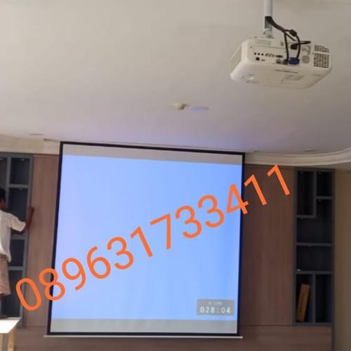 Jual paket layar projector elektrik kantor - Jakarta Pusat - jual ...