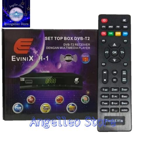 Jual Remote Set Top Box DVB T2~Remot STB DVB T2~Untuk STB Merk EviniX ...