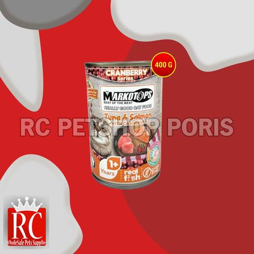 Jual Makanan Kucing Markotop Kaleng 400gr Wet Can Adult Cat Food 400 ...