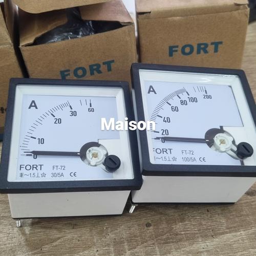 Jual Panel Meter Amper Meter Fort FT72 400A,500A,600A,1000A,1200A,1600A ...