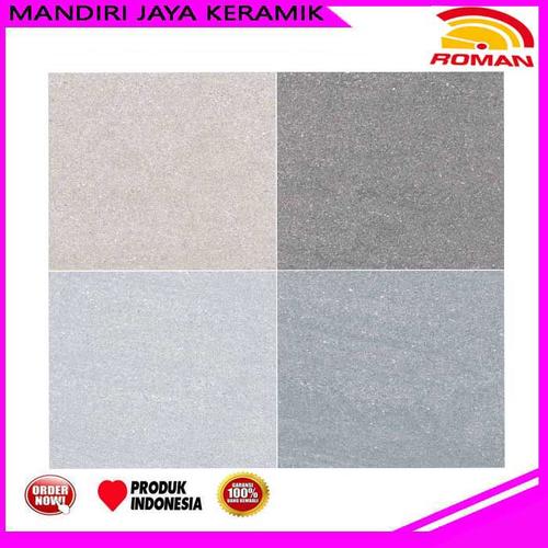 Jual Keramik Roman dLogan Series 40x40 cm Kw 1 - G447512 Grey - Kota ...