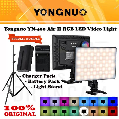 Promo Yongnuo YN300 Air II RGB LED Video Light - Lampu Studio YN-300 ...