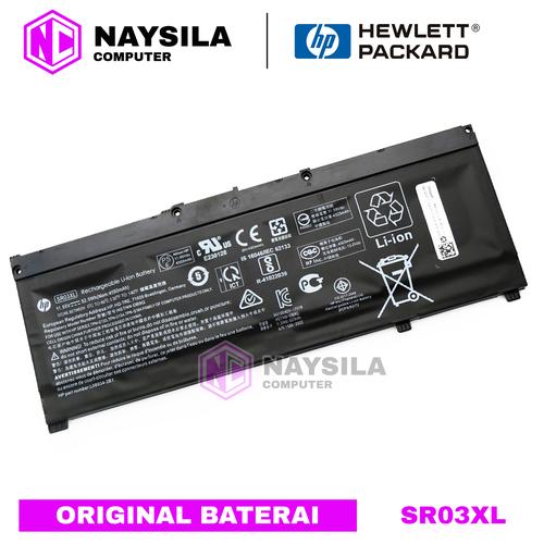 Jual Baterai Original SR03XL HP PAVILION 15-CX , HP OMEN 15-DC 15-DC000 ...