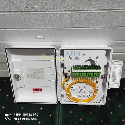 Jual odp 16 c model paz/litech lengkap pigtail sc - apc dan adapter sc ...