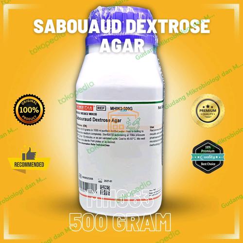 Jual Sabouraud Dextrose Agar, Harmonized - Media Mikrobioliogi, 500 ...