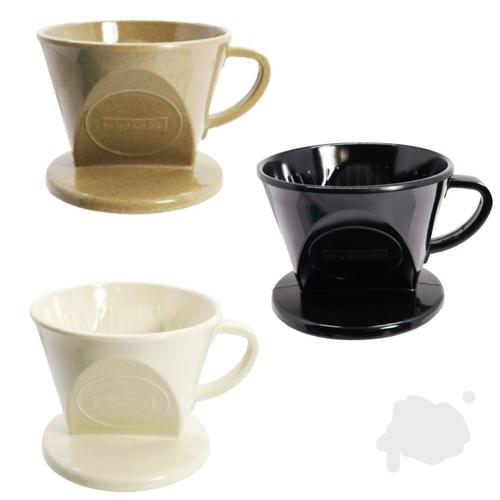 Jual Dripper coffee Japanese style with flat bottom 3 holes plastik ...