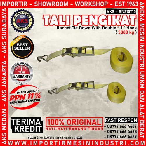 Jual Cargo Lashing Belt Ratchet Tie Down 10 Ton 10 M | AKS - BN310T10 ...