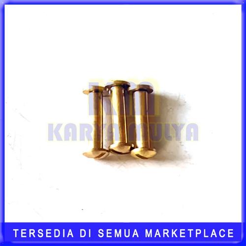 Jual Paku Mur Paku Baut Gold Paku Baut Ukuran 2Cm Mur Paku Baut 20mm ...