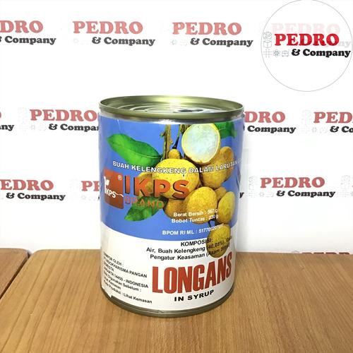Jual IKPS Longan buah lengkeng dalam sirup syrup kaleng 567 gram kaleng ...