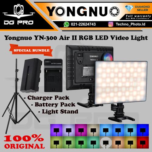 Jual Yongnuo YN-300 Air II RGB LED Video Light Lampu Studio YN300 Air 2 ...