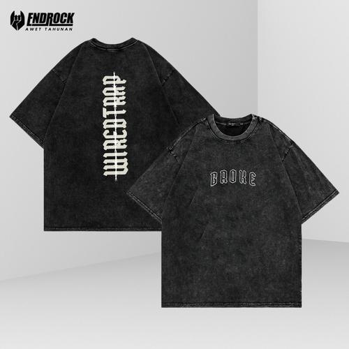 Jual Kaos oversize wash | Kaos oversize wash original endrock "Broke ...
