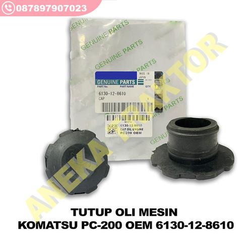 Jual TUTUP OLI MESIN KOMATSU PC-200 PC200 PC75 PC78 OEM 6130-12-8610 ...