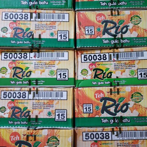 Jual Teh rio Gula Batu / 1 Dus 24 pcs 180ml - Jakarta Utara - TC Tosca ...