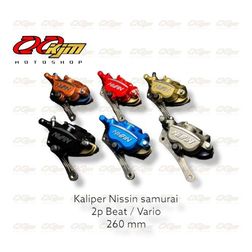 Jual Kaliper Nissin Samurai 2p Piston Honda Beat Vario Genio Scoopy Spacy - Kab. Bandung - KJM ...