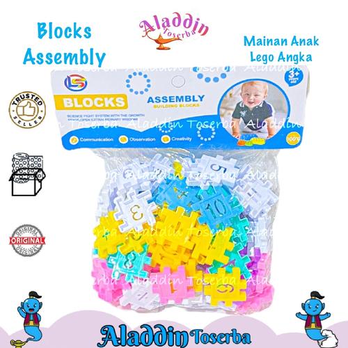 Jual MAINAN EDUKASI ANAK BLOKS ASSEMBLY LEGO ANGKA - LEGO BONGKAR ...