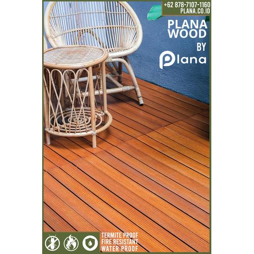 Jual Lantai "kayu" HPC wood Decking outdoor subtitute Vinyl / HPL ...