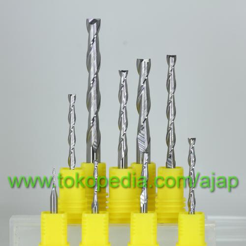 Jual UP CUT ENDMILL 2F Mata ROUTER BIT 2Flute CNC KAYU MDF HDP PLYWOOD ...