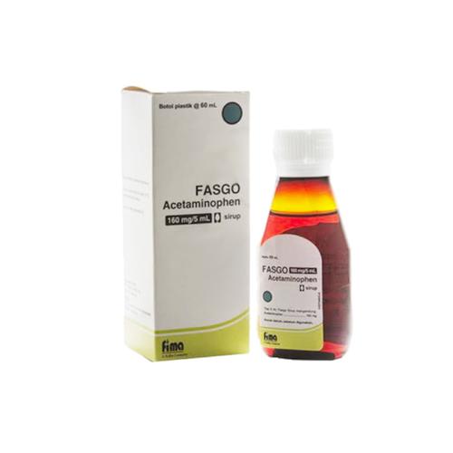 Jual FASGO PASGO VASGO FORTE SIRUP 60 ML Obat demam panas bayi balita ...