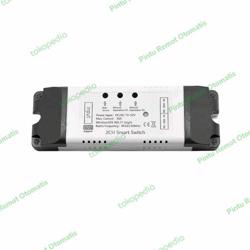 Promo Smart Switch Wifi 2 Chanel Pembuka Pintu Automatic Sliding Gate ...
