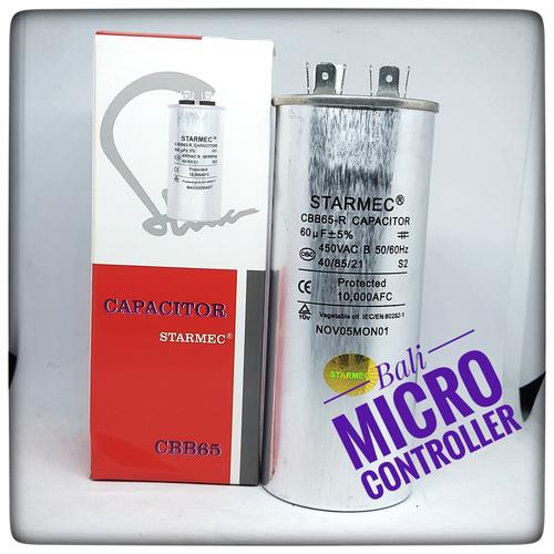 Jual Starmec Capacitor / Kapasitor 60uf 450Vac - Kota Denpasar - Bali ...