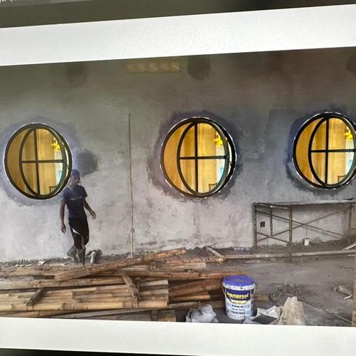 Jual Custom kusen jendela bulat 119cm 118,5cm bali - Kab. Jepara ...