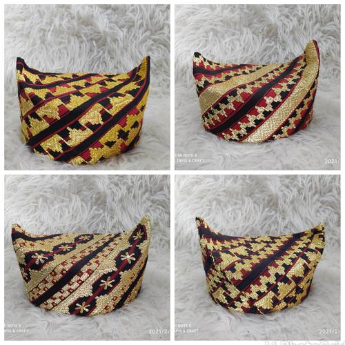 Jual Kopiah songkok topi peci tapis Lampung perahu - Sasab, 8 - Kota ...