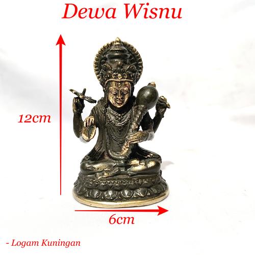 Jual Patung Dewa Wisnu 12cm logam kuningan - Kota Denpasar - hokey999 ...