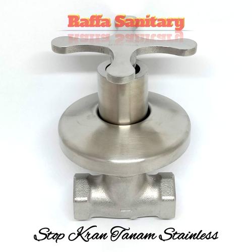Jual Stop Kran Shower Stainless/Stop Kran Dinding/Stop Kran Tanam ...